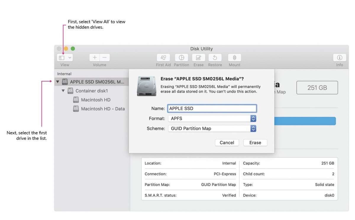 How to Erase Your Drive and Reinstall macOS on Catalina – Thoughts from ...